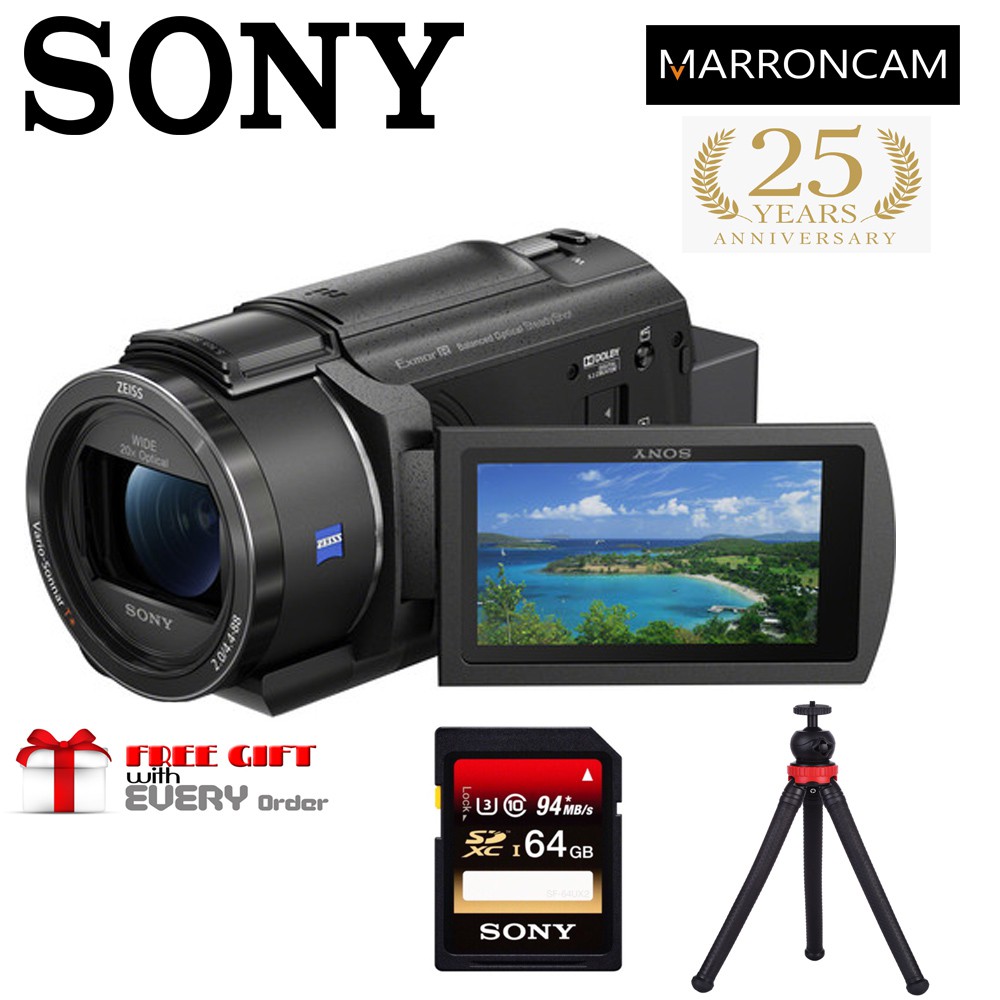 Sony FDR-AX43 UHD 4K Handycam Camcorder | Shopee Malaysia
