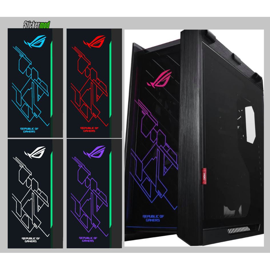 TECWARE M3 ROG STRIPE Gaming vinyl Decal sticker Single Color | Shopee ...