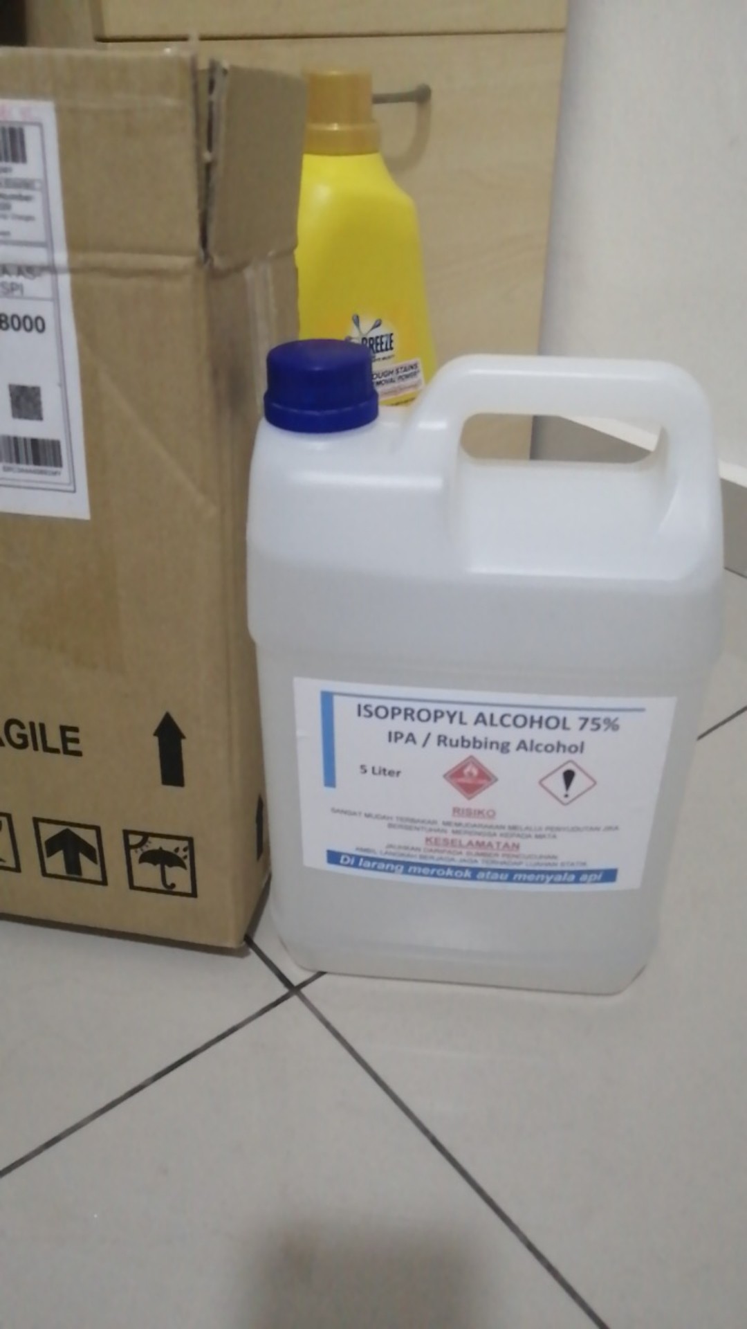 IPA / Isopropyl Alcohol / Rubbing Alcohol 5 Liter | Shopee Malaysia