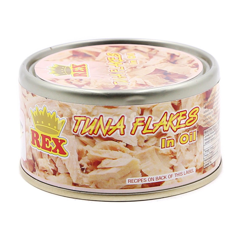 Rex Tuna Flakes in Oil 185g | Shopee Malaysia