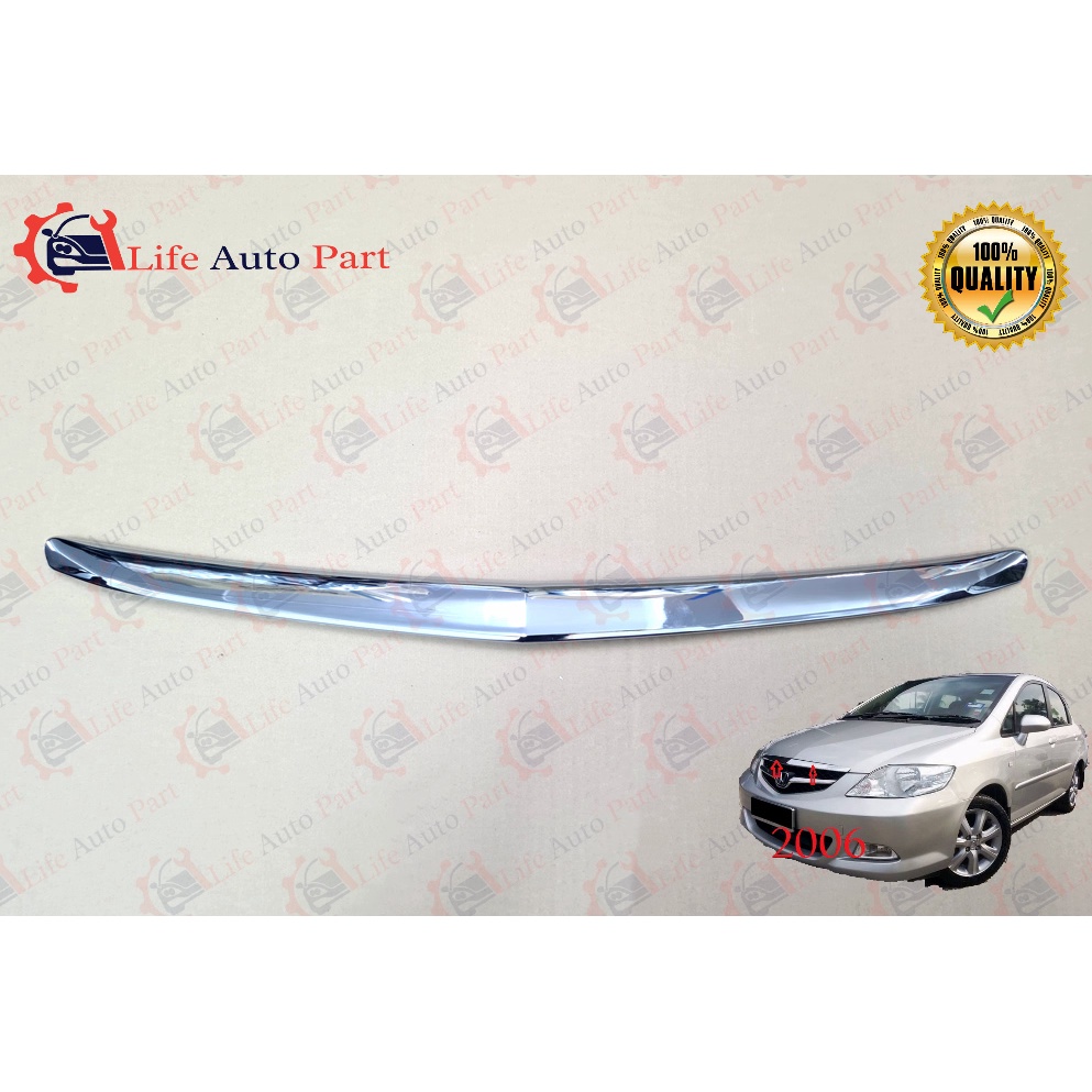 Honda City SEL Front Bonnet Moulding Ganish Chrome | Shopee Malaysia