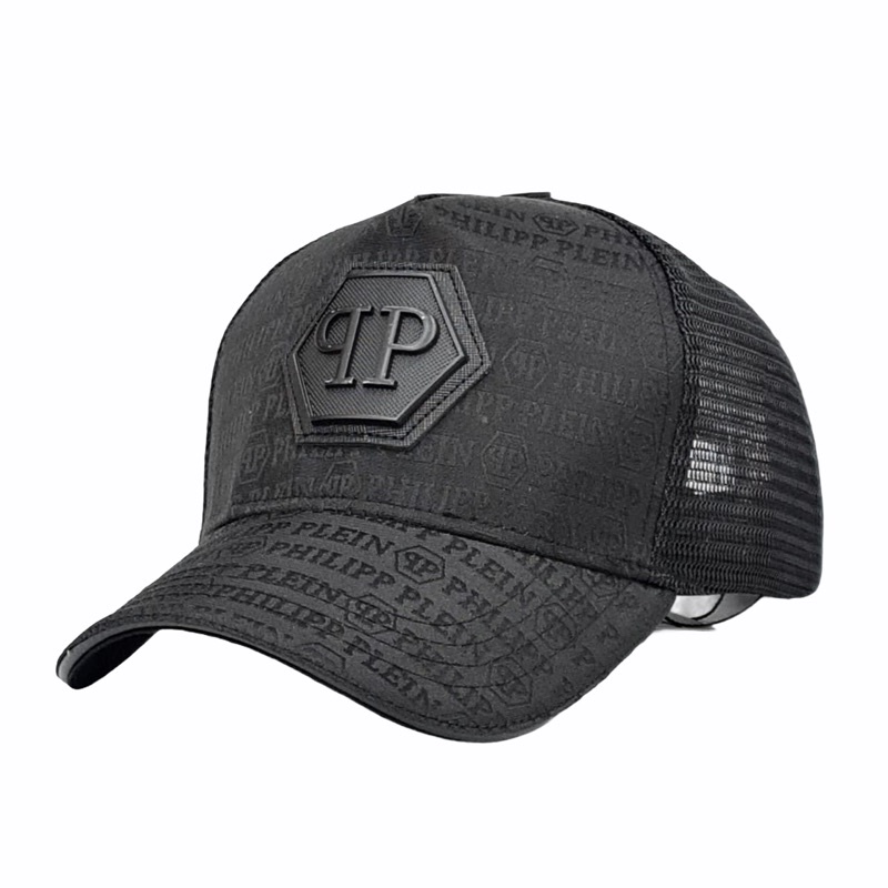 Ready Stock Philipp Plein Fashion Baseball Snapback Cap Black | Shopee ...