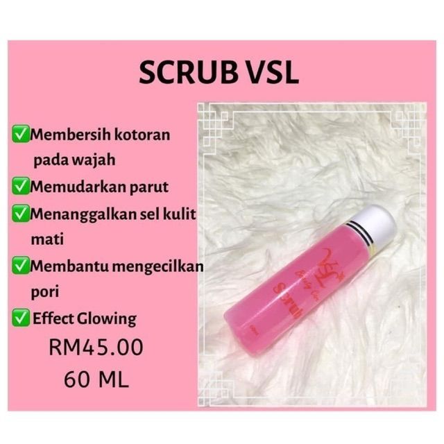 VSL SCRUB 60 ML ORIGINAL | Shopee Malaysia