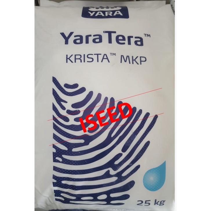YARA KRISTA MKP 25KG Fully Water Soluble BAJA BUAH untuk semua Tanaman ...