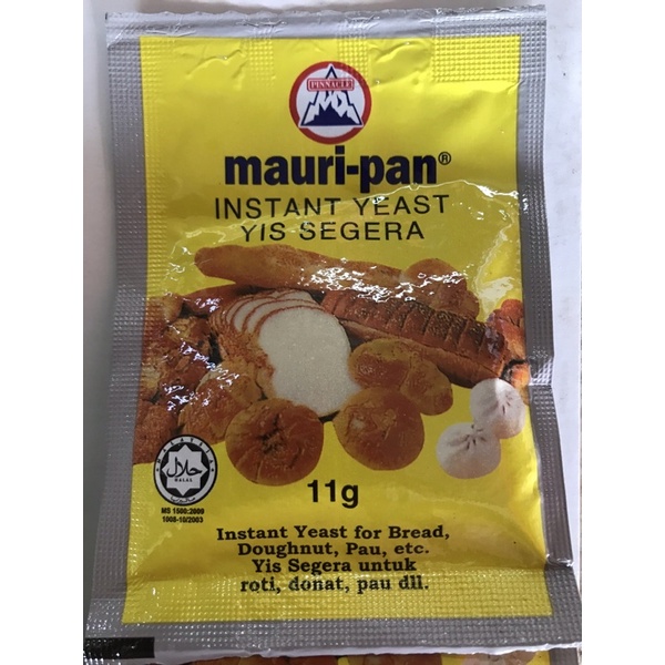 Mauri-pan Instant Yeast / Yis Segera Mauripan / Yis Kering / Yeast ...