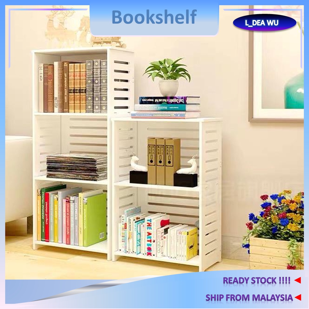 DIY Ikea Style Multi-layer Storage Rack Rak buku Rak Kasut Toilet Rack ...