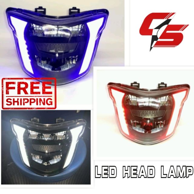 Yamaha Y15 Y15ZR LED HEAD LAMP WITH COLOUR WING | Shopee Malaysia