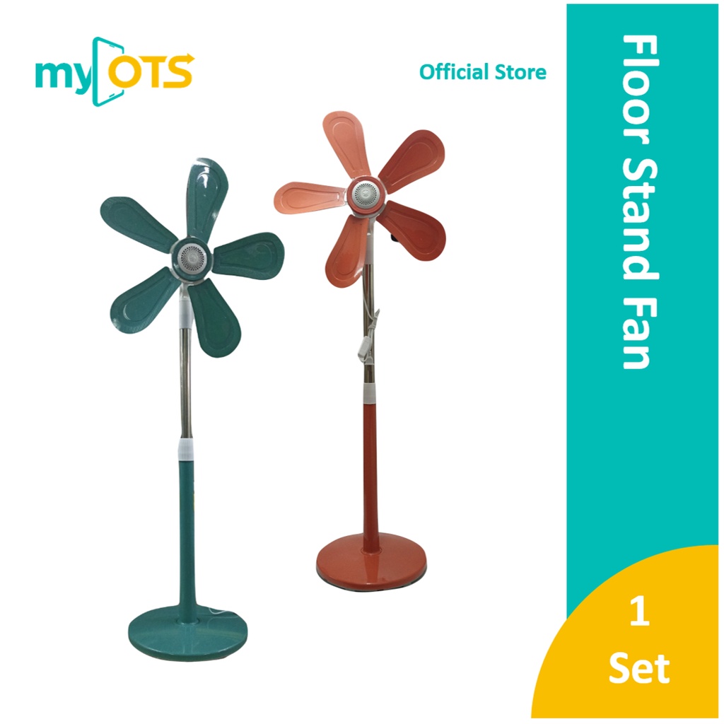 Floor Stand Fan 5 Blades Adjustable / Portable Stand Fan | Shopee Malaysia