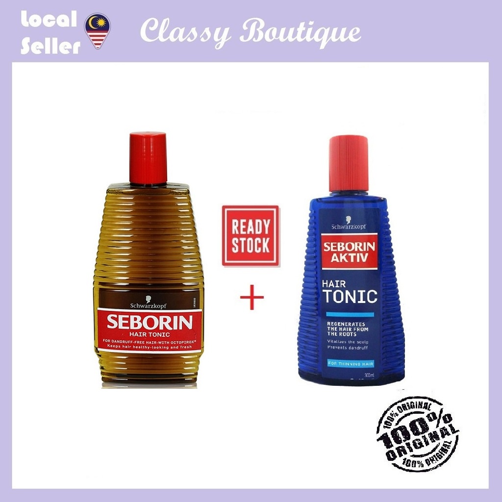 [BUNDLE SPECIAL] SCHWARZKOPF SEBORIN HAIR TONIC 400ML +SEBORIN AKTIV ...