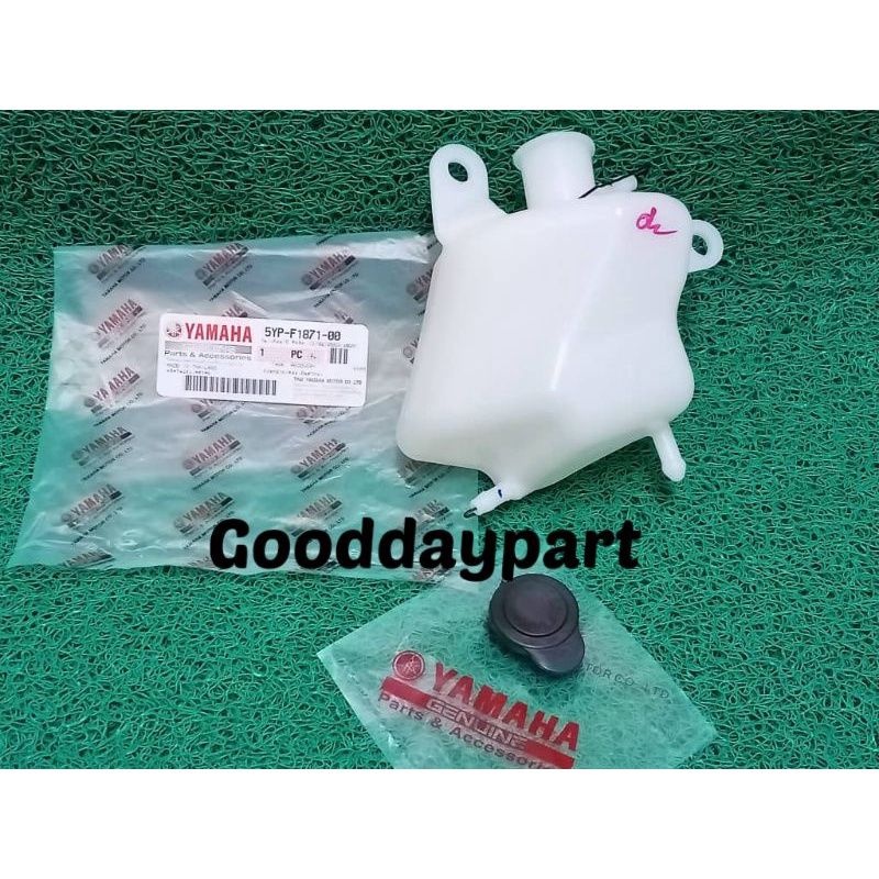 YAMAHA 135 LC V1 V2 V6 / Y15 ZR COOLANT TANK WITH COOLANT RUBBER CAP ...