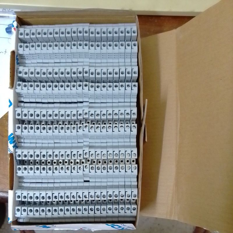 100 pcs 4mmsq nylon terminal block juk5n/uk5n | Shopee Malaysia