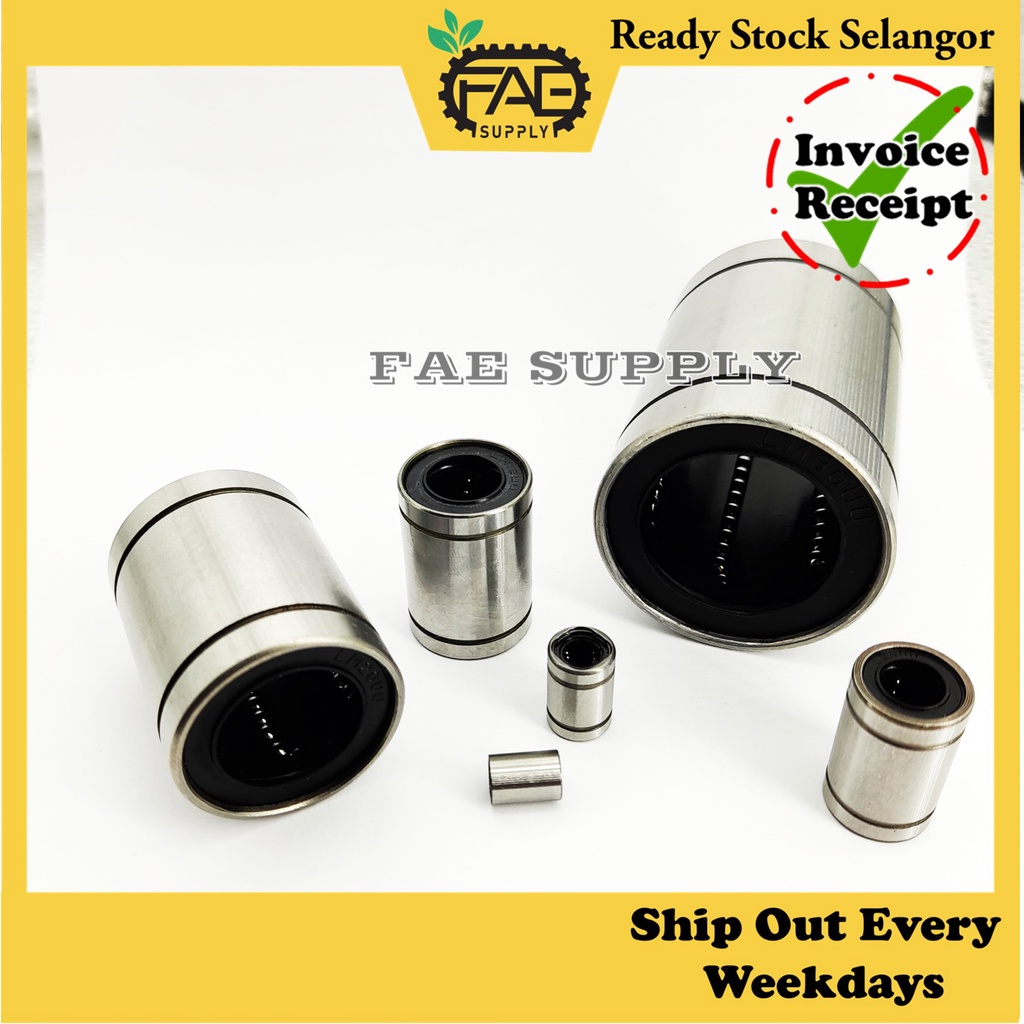 Linear Bearing LM3UU LM4UU LM5UU LM6UU LM8UU LM10UU LM12UU LM16UU ...