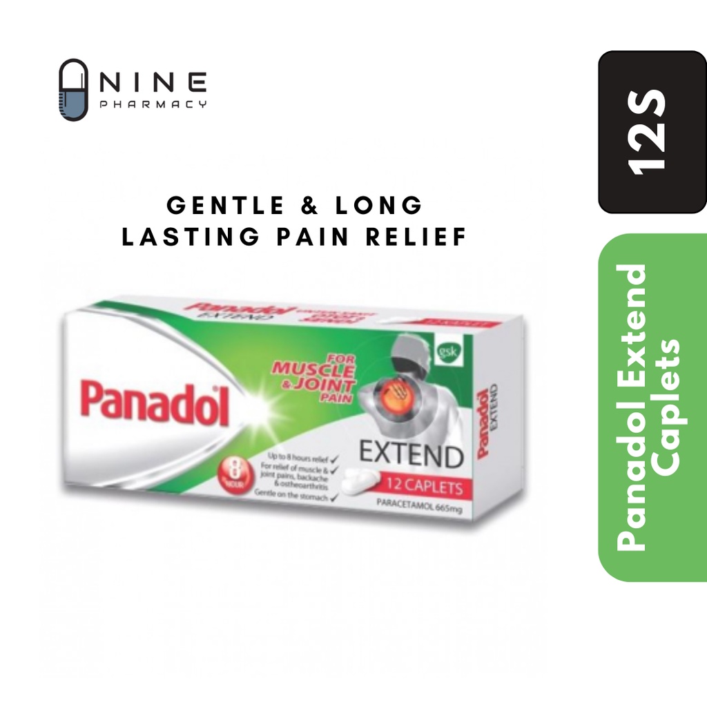 Panadol Extend 12 Caplets | Shopee Malaysia