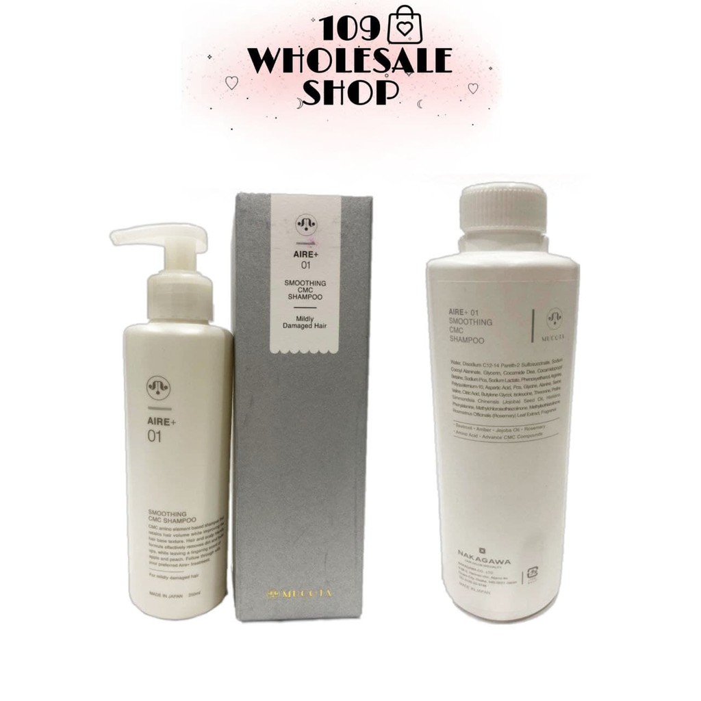 Mucota Aire +01 Shampoo 250ML -500ML (New Packaging) | Shopee Malaysia