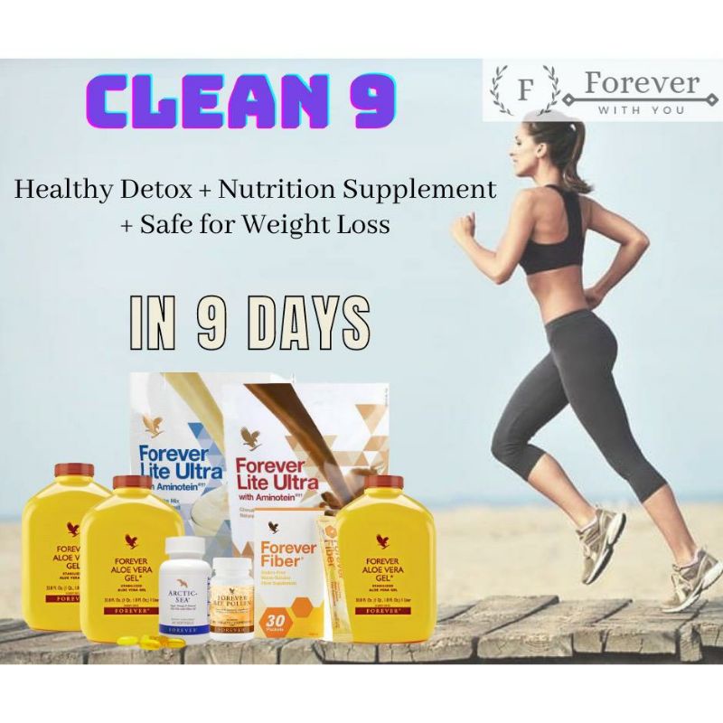 Forever Living Clean 9 (Healthy Detox, Nutrition Supplements - Safe for ...