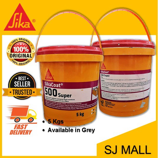 Sika® SikaCoat 500 Super 5kg (grey) Waterproof SIKA / ORIGINAL / READY ...