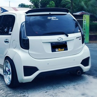 spoiler duck tail / spoiler yrv perodua axia spoiler myvi lama oem ...