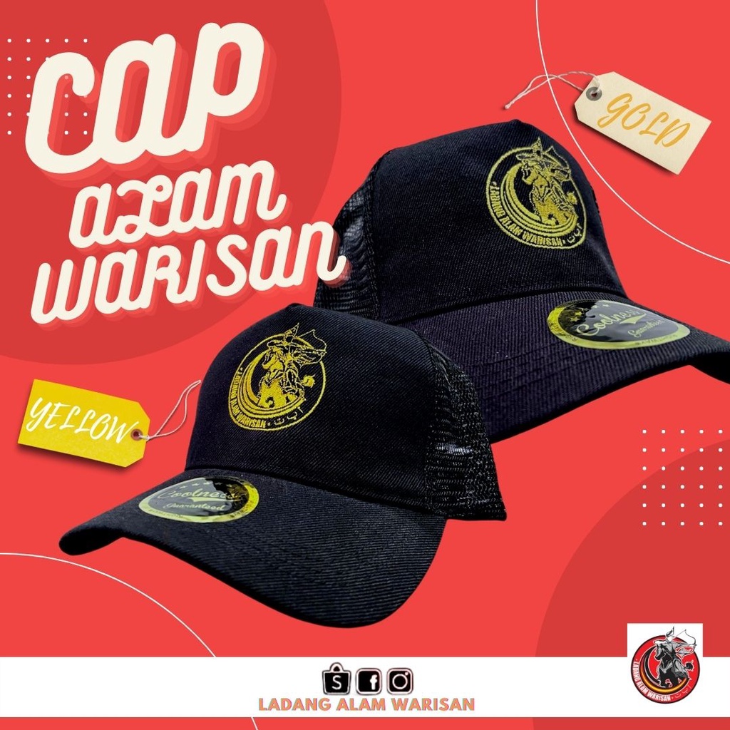 Cap Alam Warisan I Topi Alam Warisan I Ladang Alam Warisan I Fashion ...