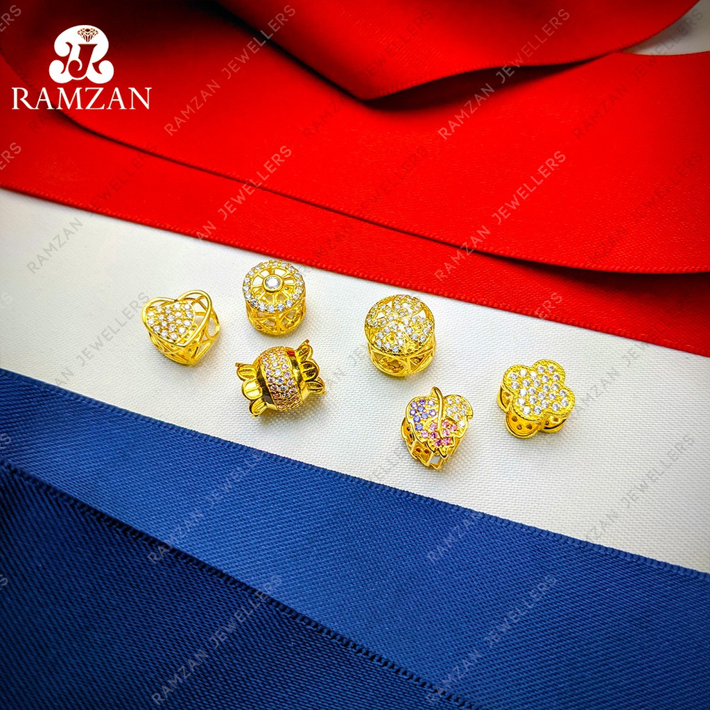 Masdora Charm Bead Emas 916 (916 Gold Masdora) | Shopee Malaysia