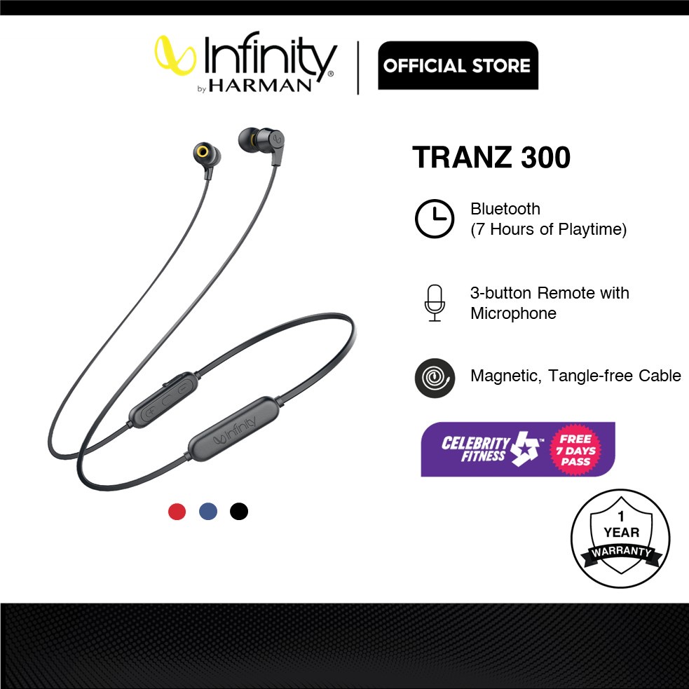 Infinity by HARMAN Tranz 300 Wireless In-Ear Headphones | Shopee Malaysia