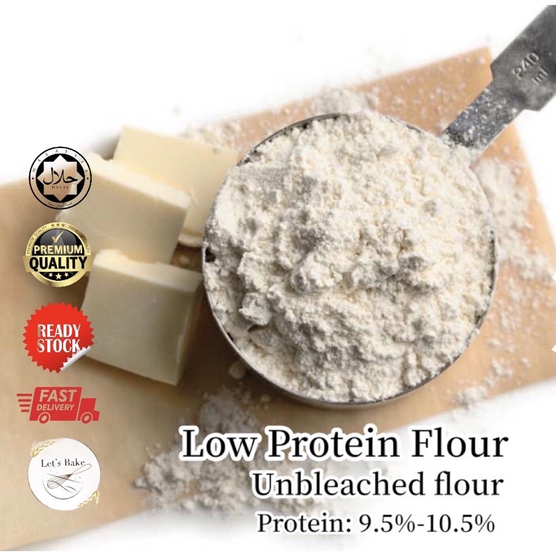 Low Protein Flour / Cake Flour 1kg 低筋面粉 | Shopee Malaysia