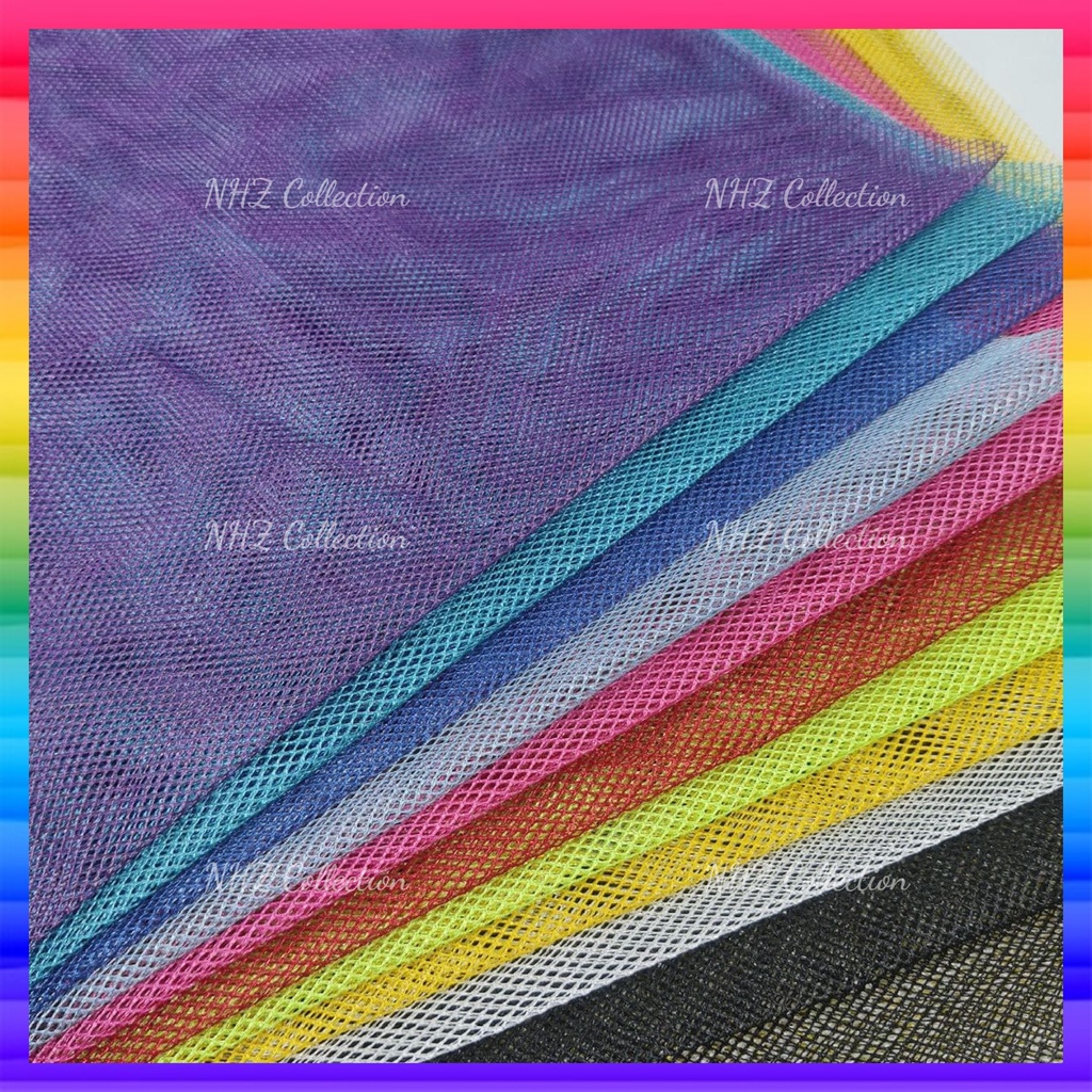 Mesh Fabric, Kain Net (1m) | Shopee Malaysia