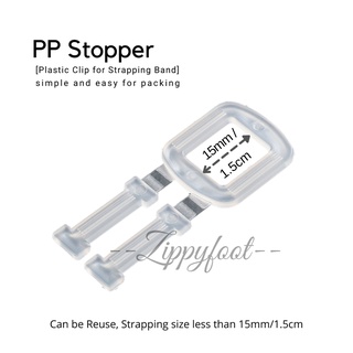 PP Stopper | Packing using Plastic String Band Packaging | Plastic Clip ...