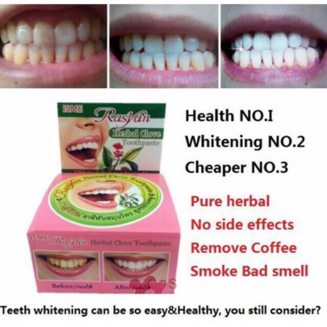 Rasyan Herbal clove toothpaste (25gm) | Shopee Malaysia
