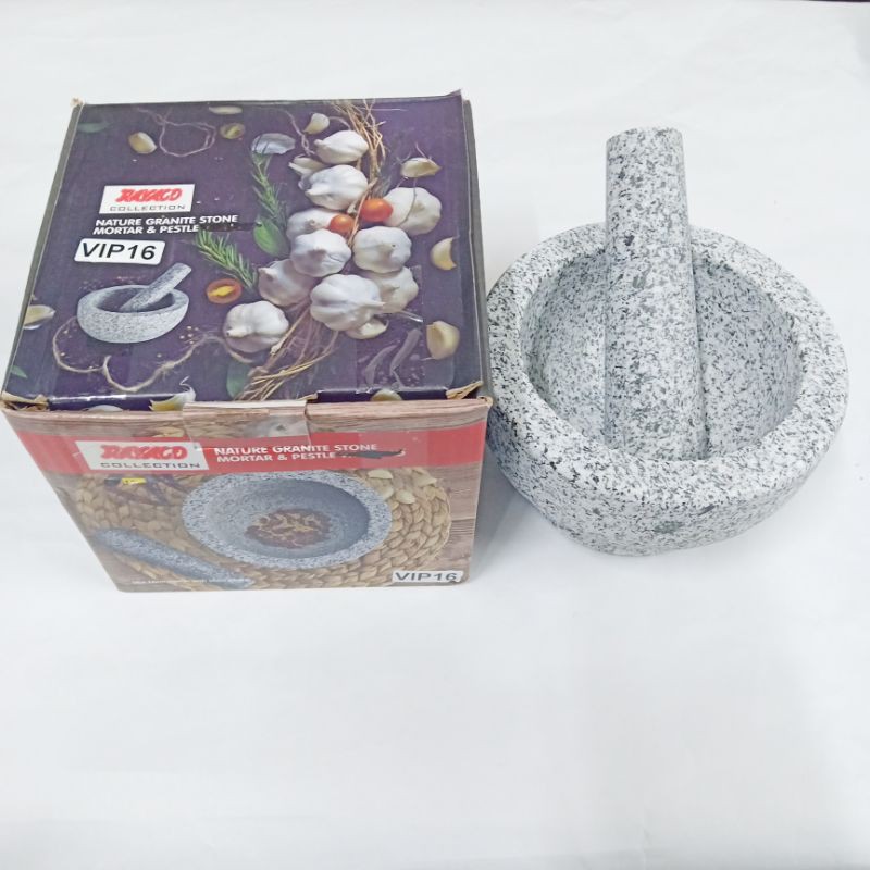 [RAYACO] High Quality Stone Mortar & Pestle / Lesung Batu | Shopee Malaysia