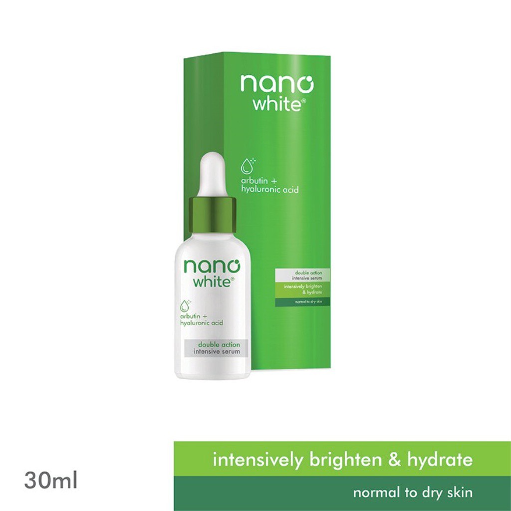 NANO WHITE Double Action Intensive Serum 30ml | Shopee Malaysia