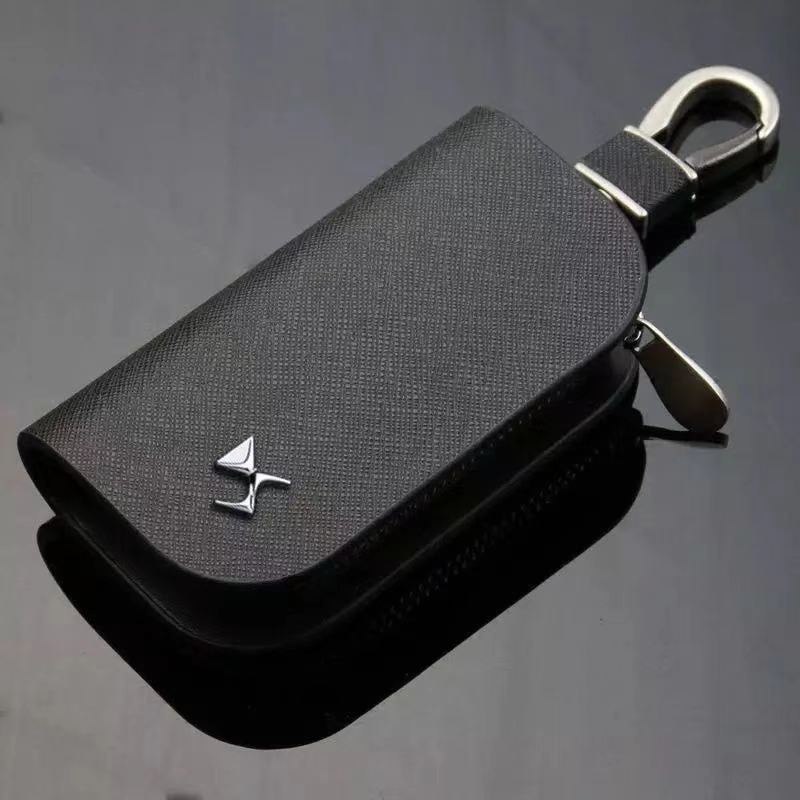 Leather Car Key Case For DS Spirit DS3 DS4 DS4S DS5 DS 5LS DS6 DS7 Wild ...