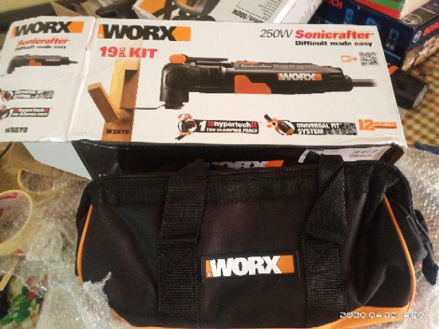 WORX WX679 250W Universal Oscillation Multi-Tool With Accessories ... WORX WX679 250W Universal Oscillation Multi-Tool With Accessories ...