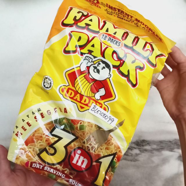 Mee Daddy Family Pack 3in1 X 18'sInstant Noodle Chicken | BeeCost
