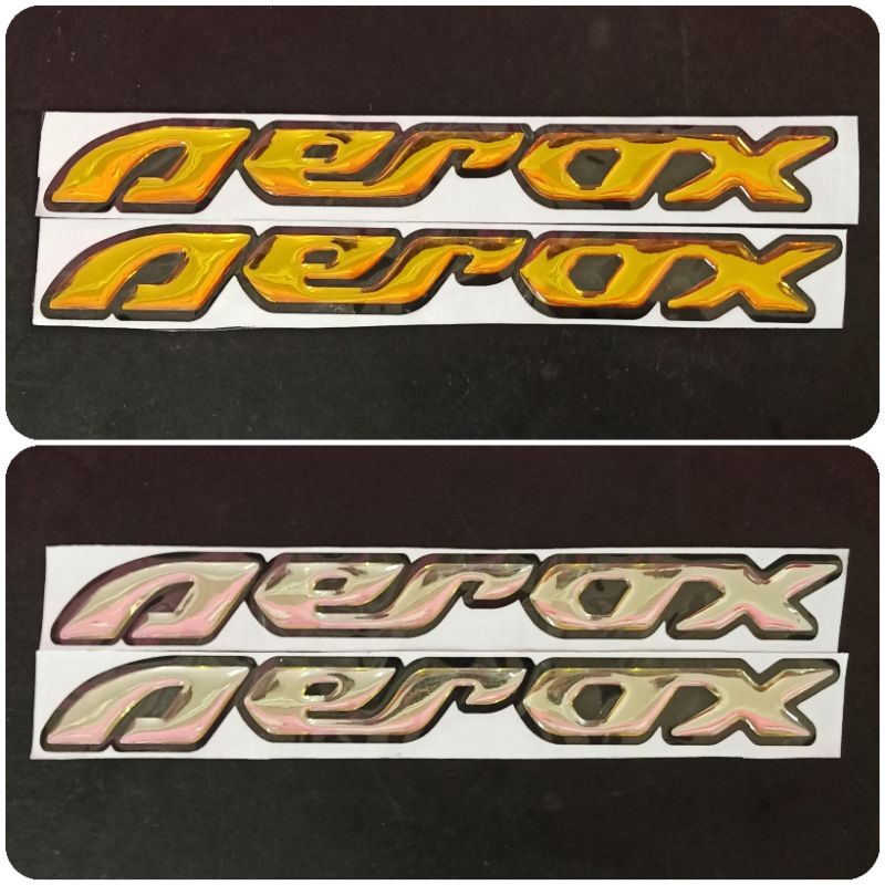 3D LOGO STICKER YAMAHA AEROX (1 pcs) | Shopee Malaysia