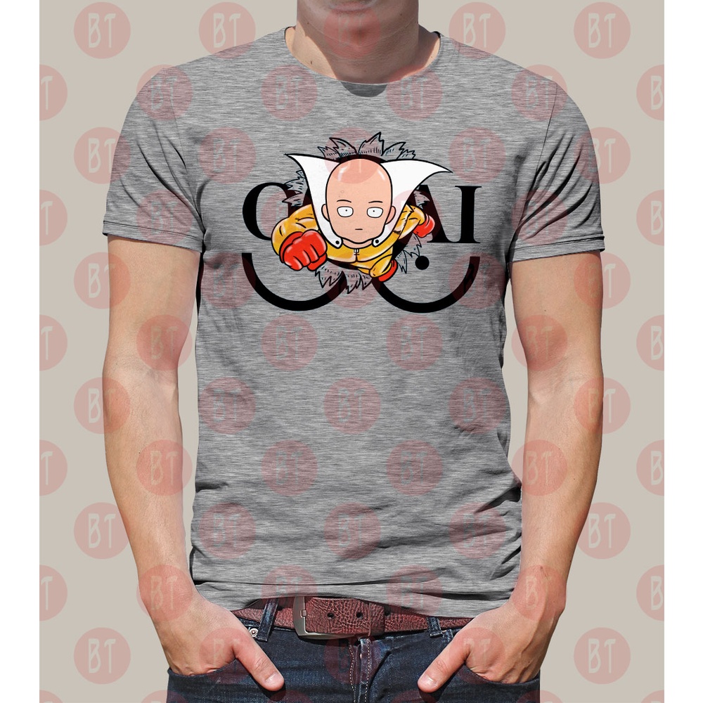 Japan Anime One Punch Man Oppai Crash OPM Funny Unisex Men Graphic T ...