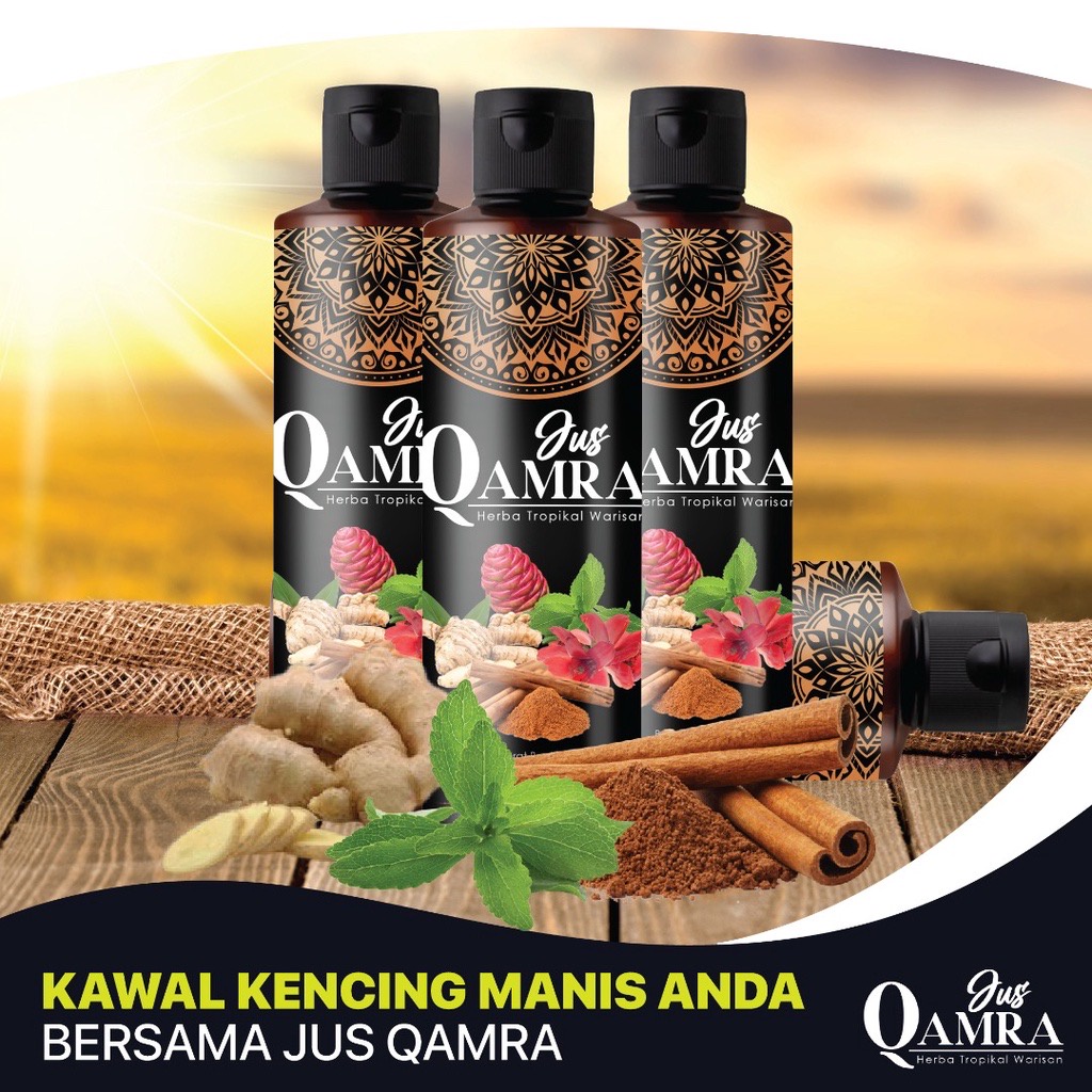 JUS QAMRA ( PENAWAR KENCING MANIS) | Shopee Malaysia