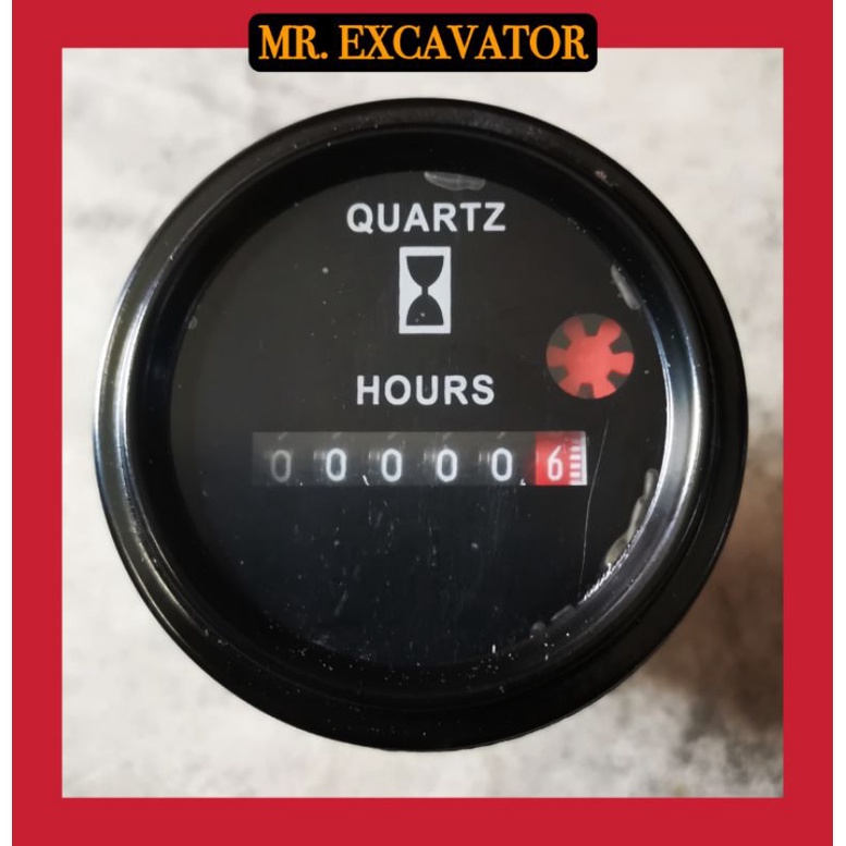 Excavator Hour Meter Timer 12V 24V DC AC | Shopee Malaysia