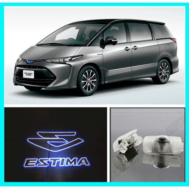 2 X TOYOTA ESTIMA Projection Welcome Light Car Door LED Logo (ESTIMA ...