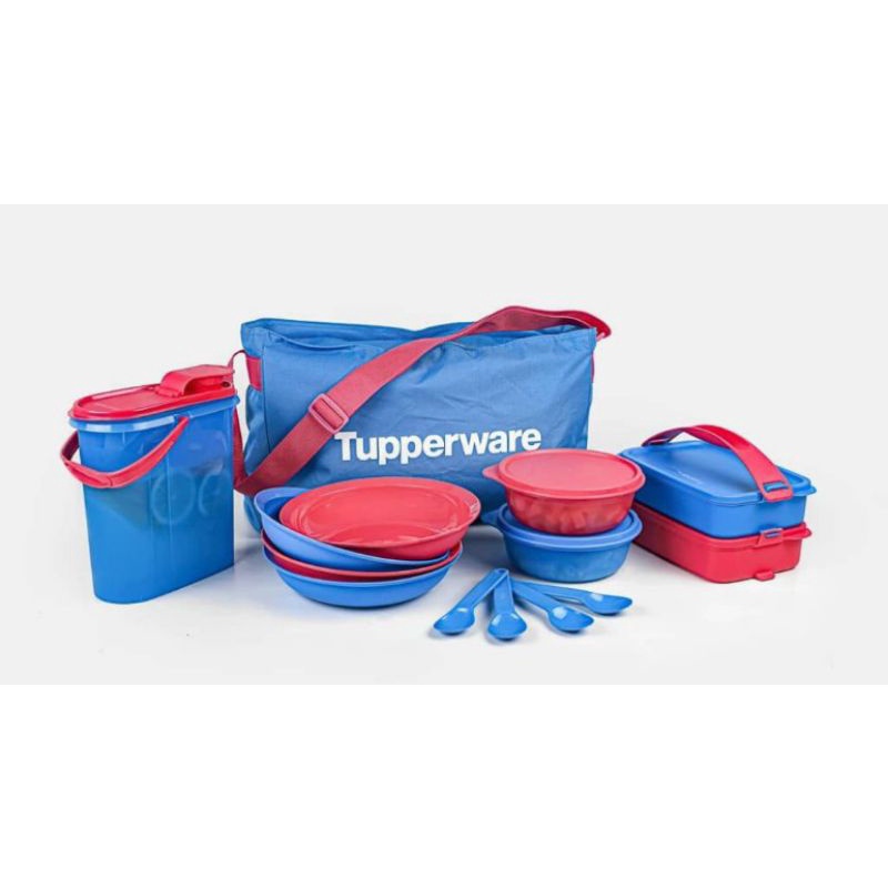 Tupperware Ohana Picnic Set set lunch set picnic family | Shopee Malaysia