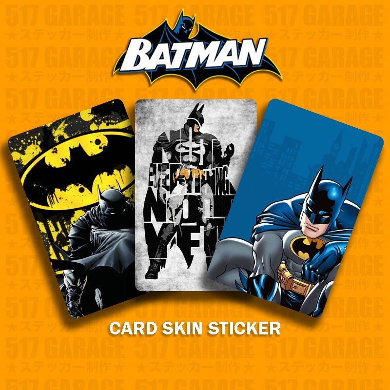 BATMAN - ATM CARD STICKER - TOUCHXGO STICKER - T*G STICKER - ACCESS ...