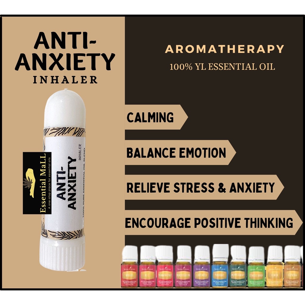 Anti Anxiety essential oil Inhaler / Mood Swing / Anti Kebimbangan ...