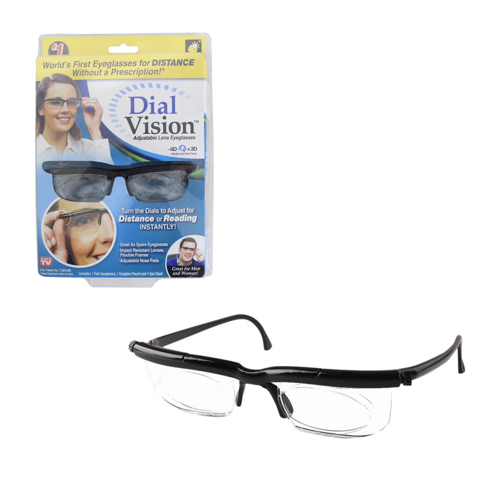 Dial Vision Adjustable Lens Eyeglasses | Shopee Malaysia