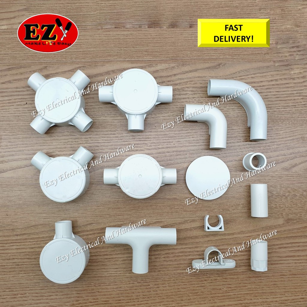 WIRING PVC ACCESSORIES 3/4" (20MM) 1" (25MM) READY STOCK | Shopee Malaysia