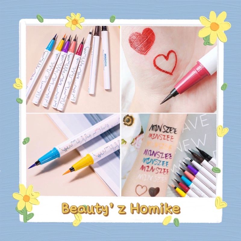 Minshzee Water Eyeliner Is Long-Lasting, Standard Color (In 8 Colors ...