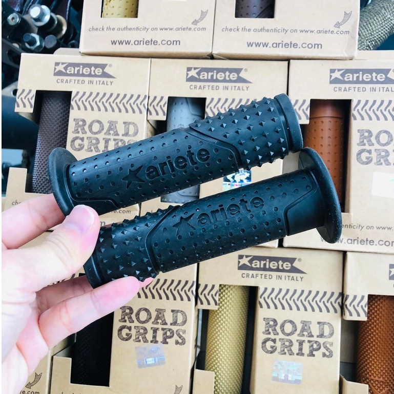 Original Italy Ariete Racing Motorycle Handle Grip / Cafe Racer Handle ...