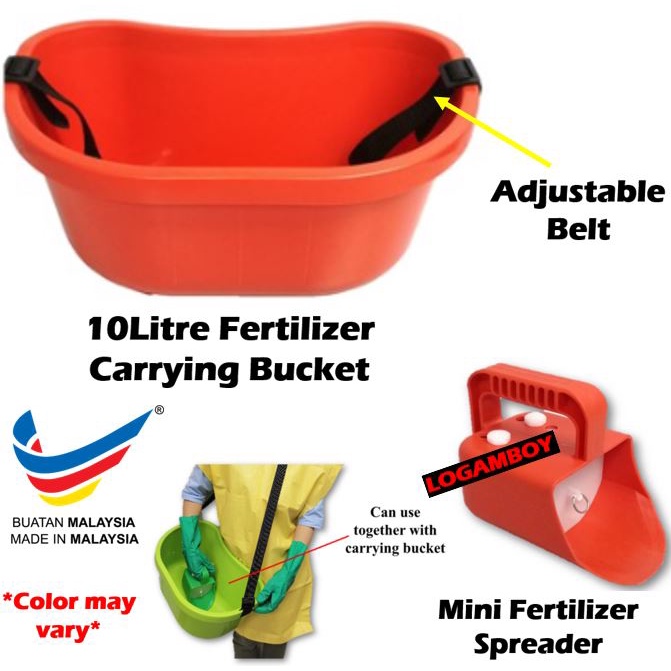 BALDI BAJA MULTIPURPOSE AGRICULTURE CARRYING BUCKET FERTILIZER SPREADER ...