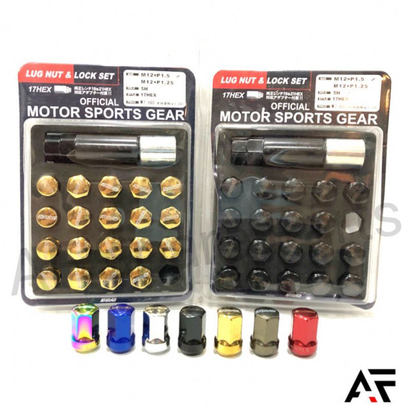 20Biji Wheel Nut Besi Civic FB FC FD FE,Accord SM4 SV4 S84 S86 SDA TAO ...