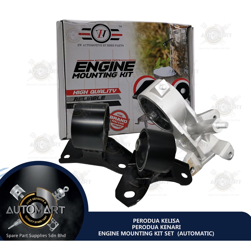 Perodua Kelisa, Kenari ZW Automatic Engine Mounting / Mount | Shopee ...