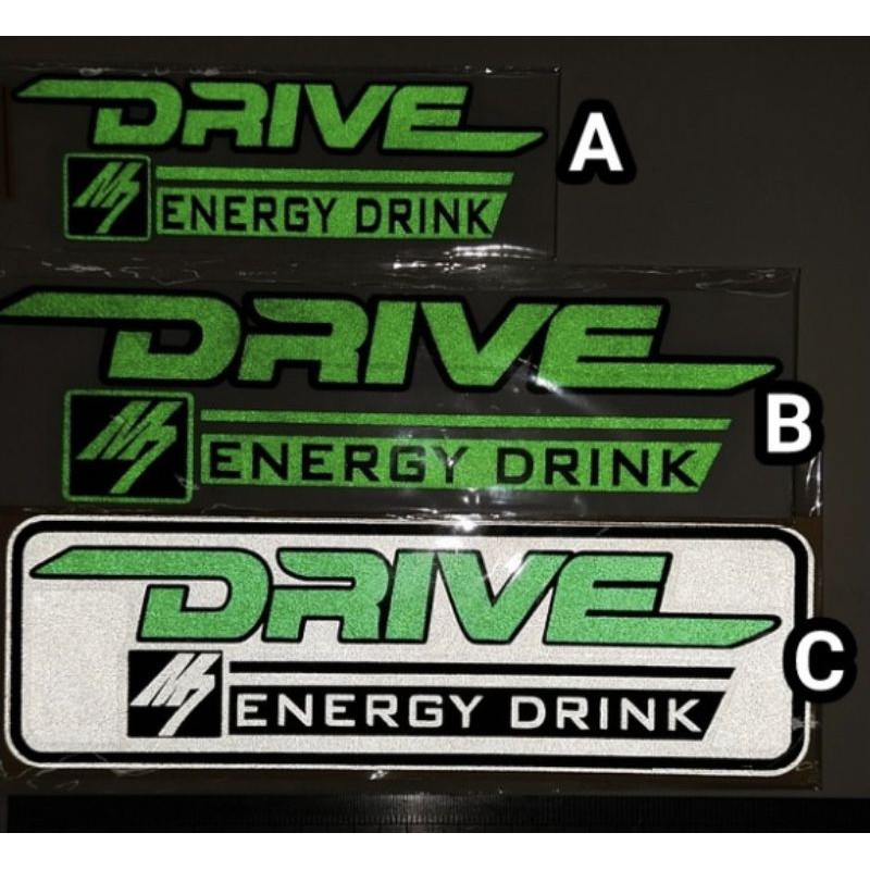 STIKER DRIVE M7 STIKER KERETA STIKER ENERGY DRINK | Shopee Malaysia