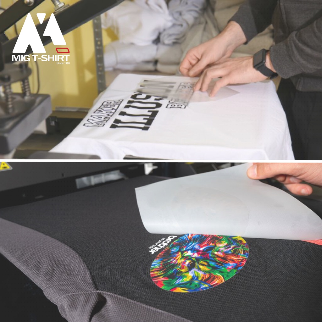 MIG Custom Digital Transfer Film DTF Heat Transfer Film for Garment ...